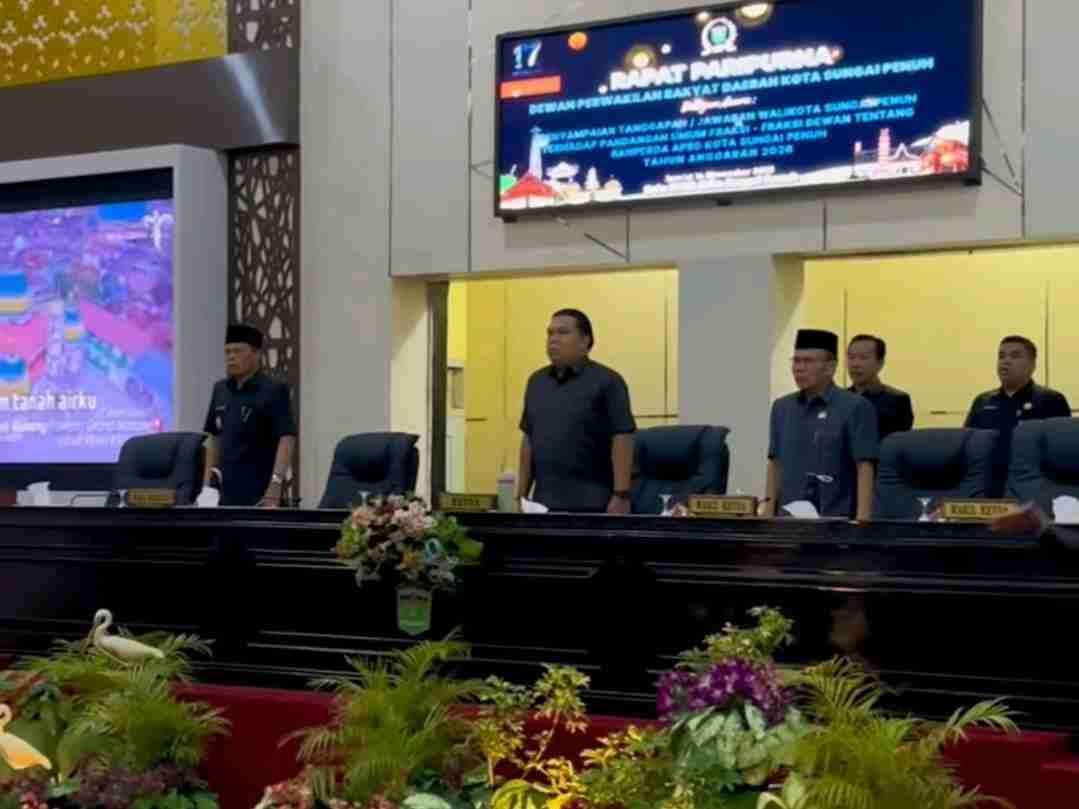 Hutri Randa Pimpin Paripurna Pembahasan Ranperda APBD 2026 - iNBrita.com